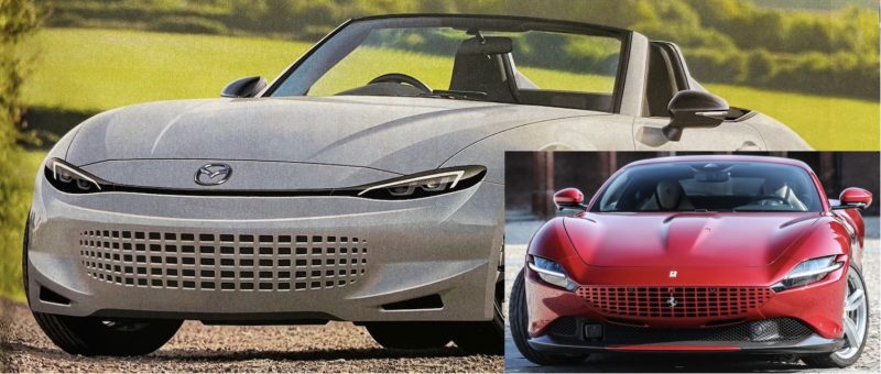 Could A New Mazda MX-5 Hybrid Resemble a Ferrari? - Carlist