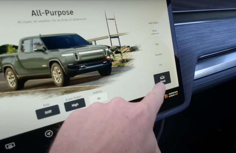 Rivian Adds To Its Uniqueness With New Kneel Mode - Carlist