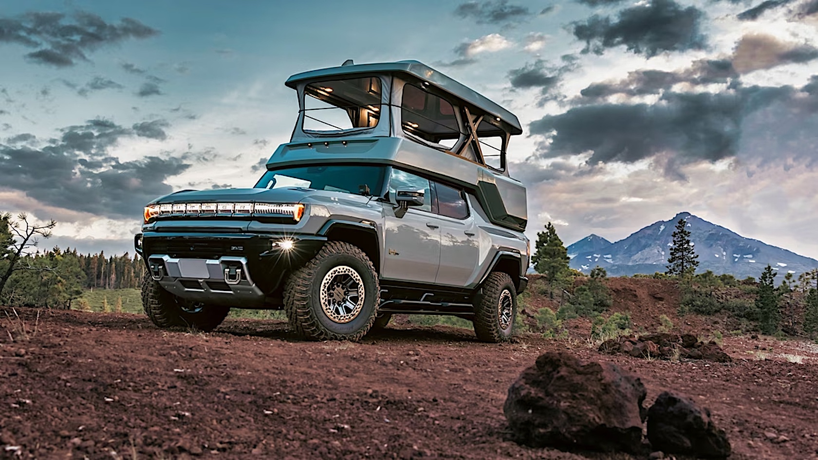 GMC Hummer EV EarthCruiser Is The Ultimate Self-Charging Off-Roader - Carlist