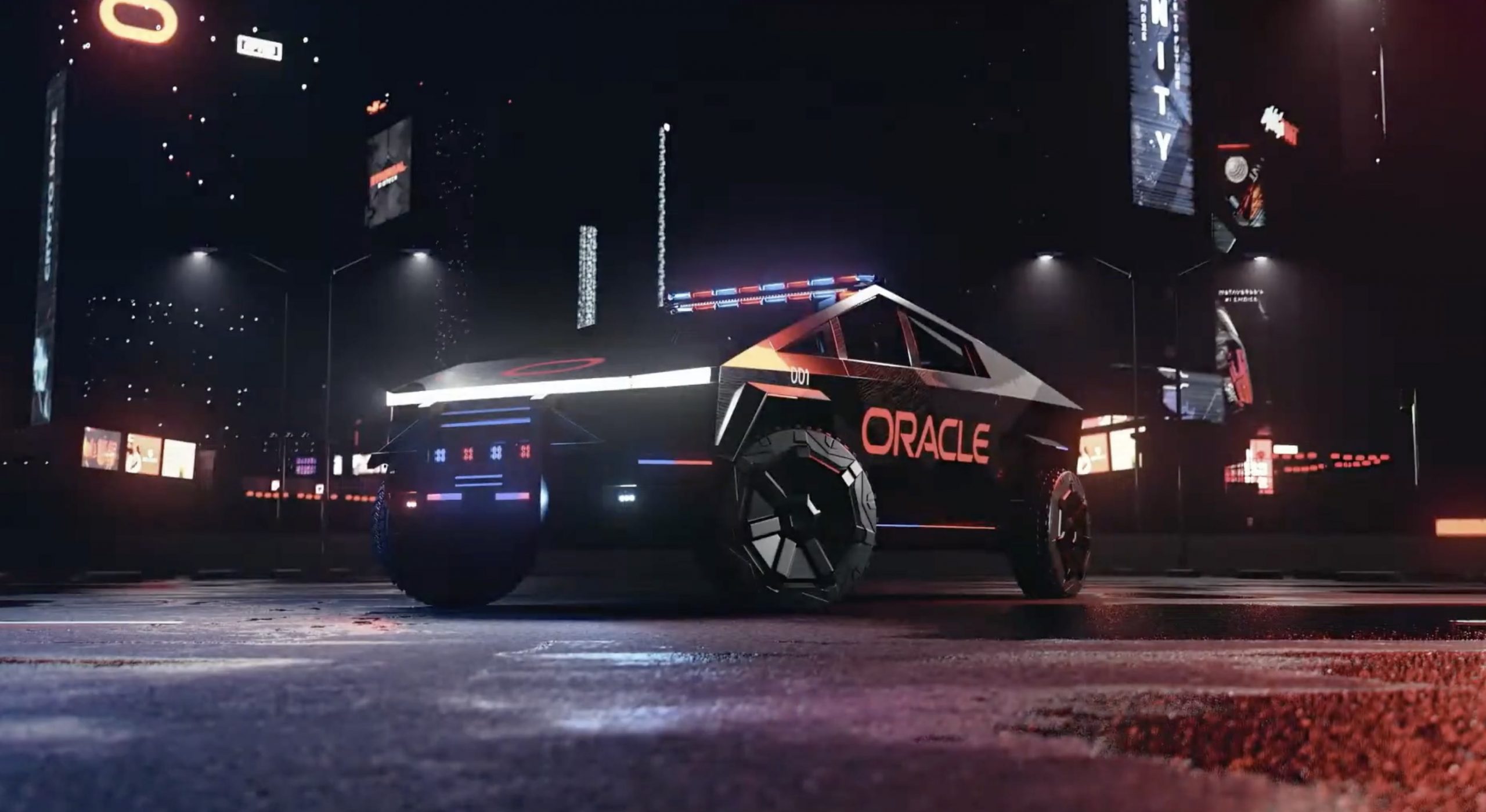 Tesla Cybertruck to Become Oracle’s Next Police Car - Carlist