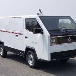 Cybertruck-Inspired? Red Star Box1 EV Van Headed To Malaysia In 2024 ...