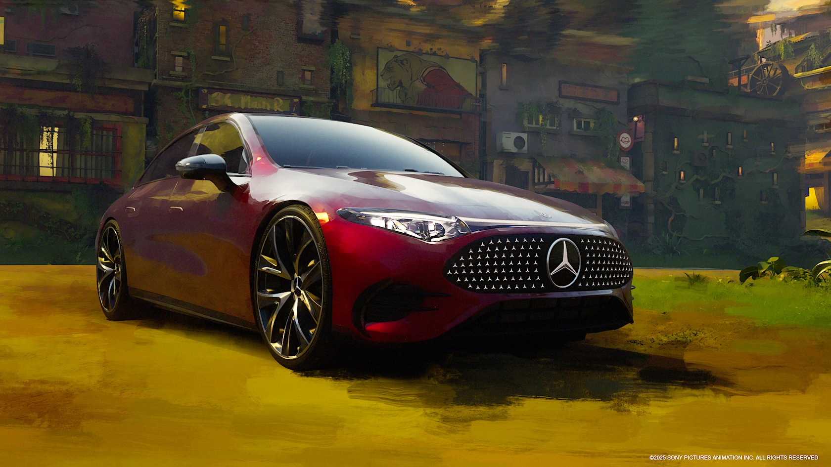 Mercedes Teams Up With Sony Pictures New GOAT Animated Movie - Carlist